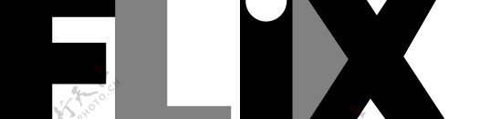 Flixlogo设计欣赏影评标志设计欣赏图片素材-编号02640133-图行天下