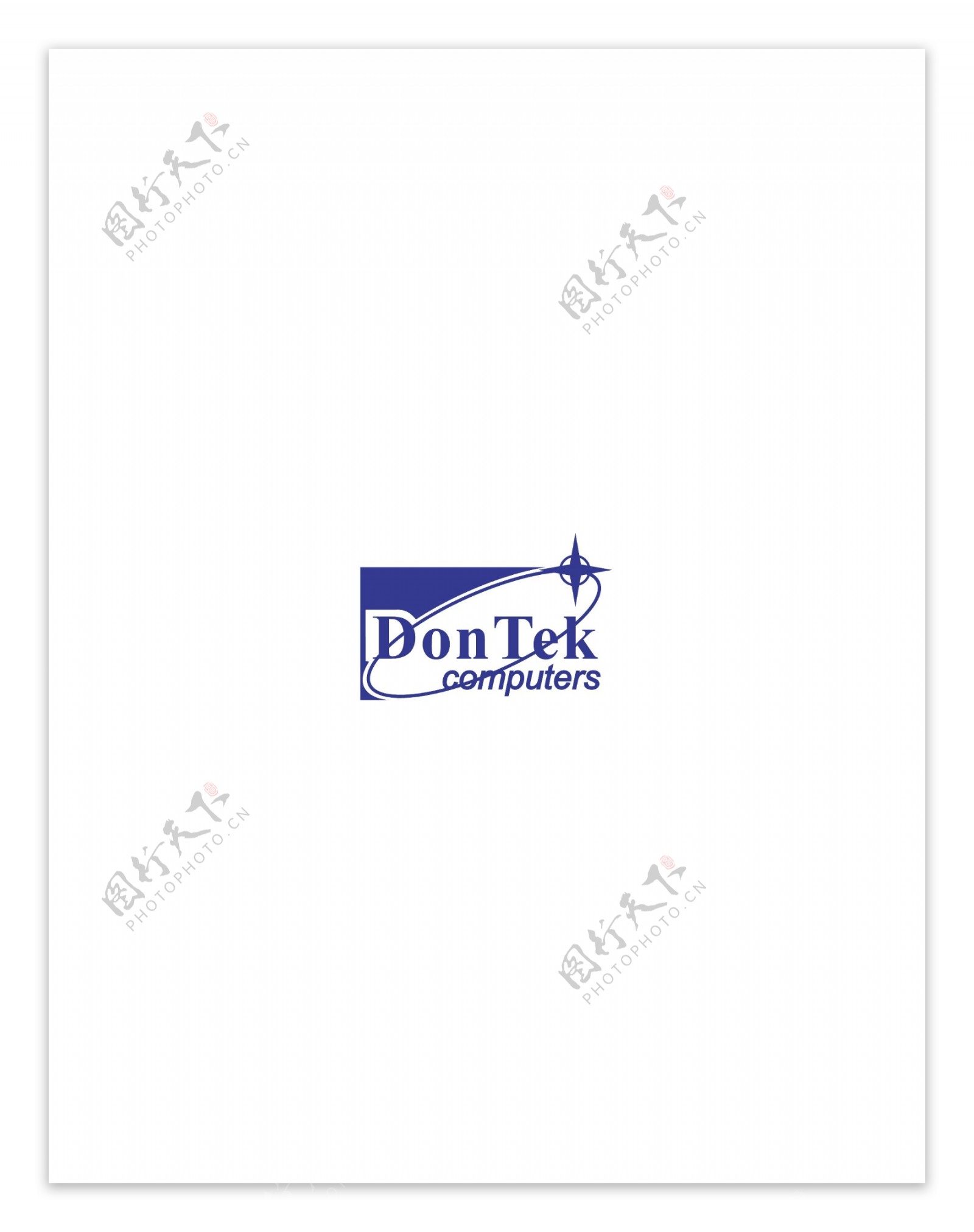Donteklogo设计欣赏Dontek电脑公司标志下载标志设计欣赏图片素材-编号02647813-图行天下