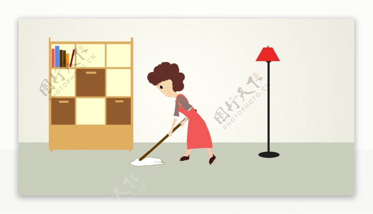 做家务的女人图片素材-编号08674273-图行天下