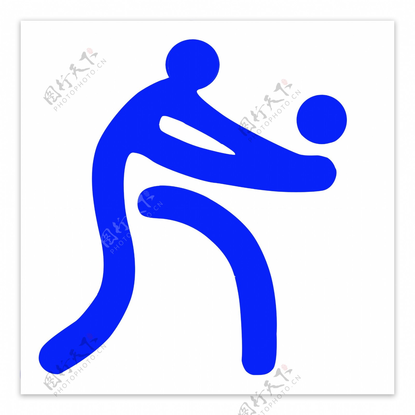 体育运动项目标识排球图片素材-编号09682003-图行天下