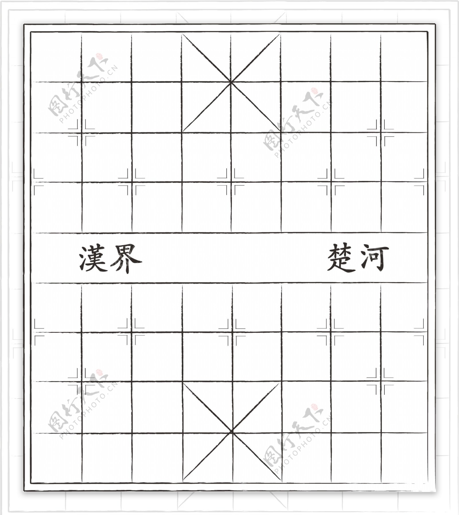 中国象棋棋盘图片素材-编号09687033-图行天下
