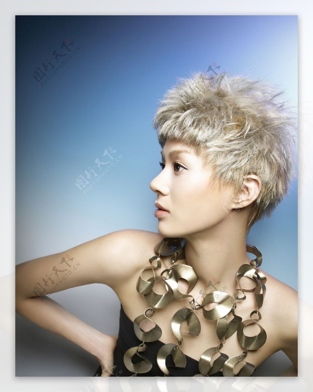 美女美发图片素材-编号10459013-图行天下