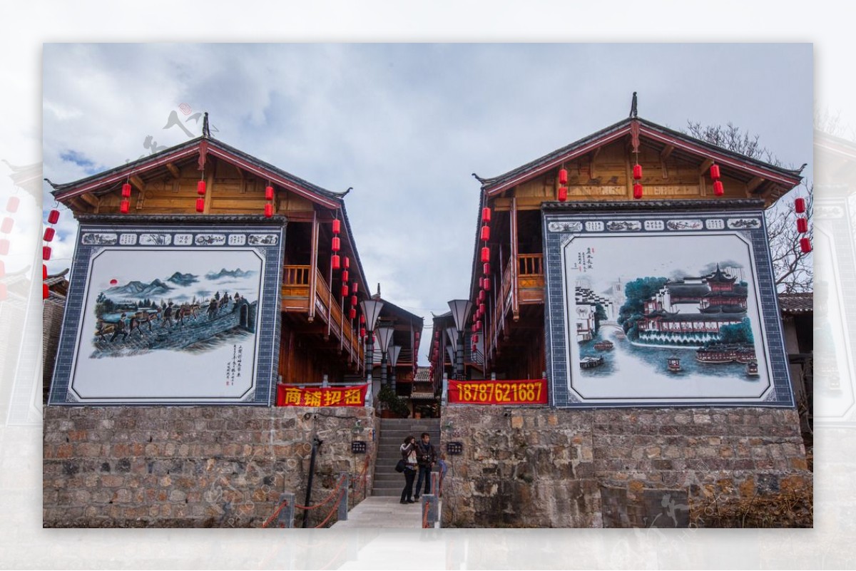 束河古镇图片素材-编号11122233-图行天下