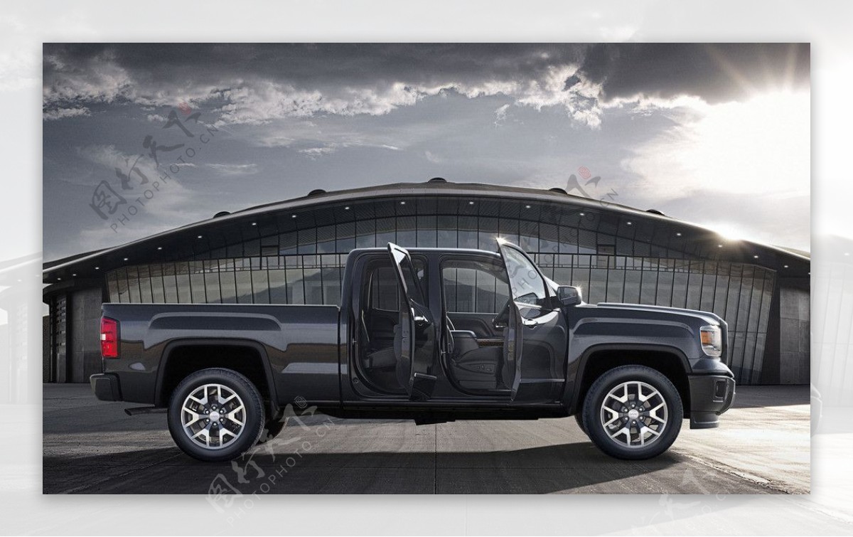 2014款GMC皮卡图片素材-编号12478383-图行天下