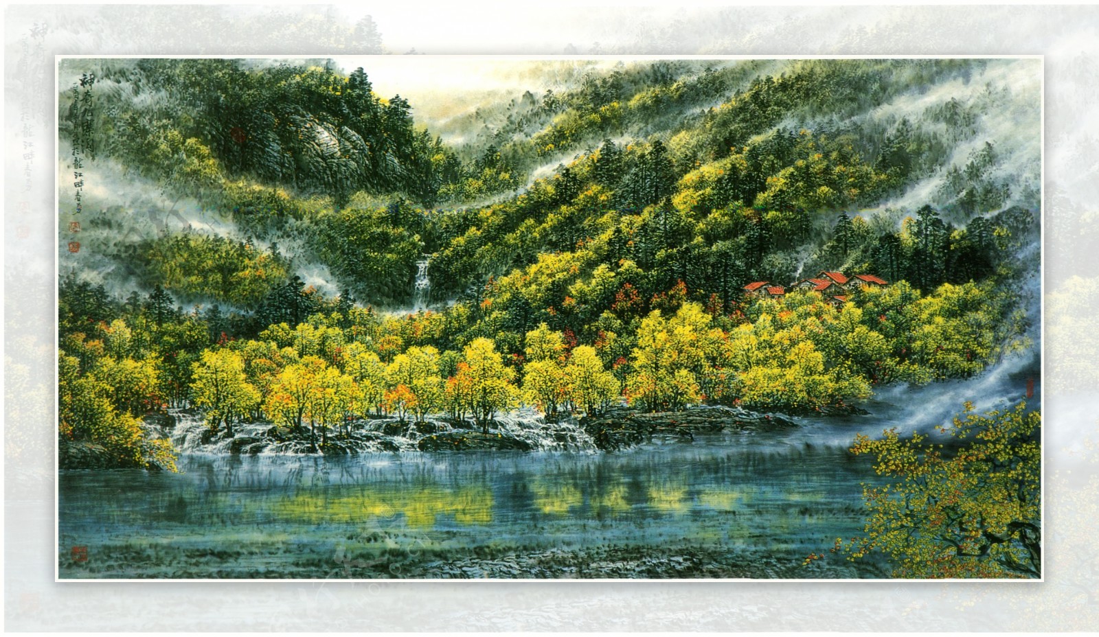 神奇九寨图片素材-编号12618603-图行天下