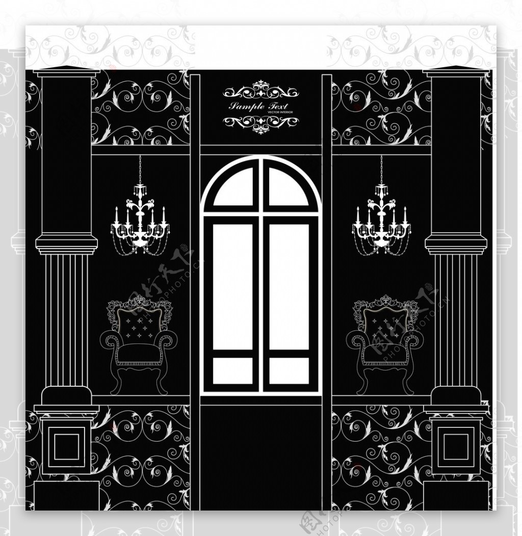 精美矢量底纹图片素材-编号13508393-图行天下