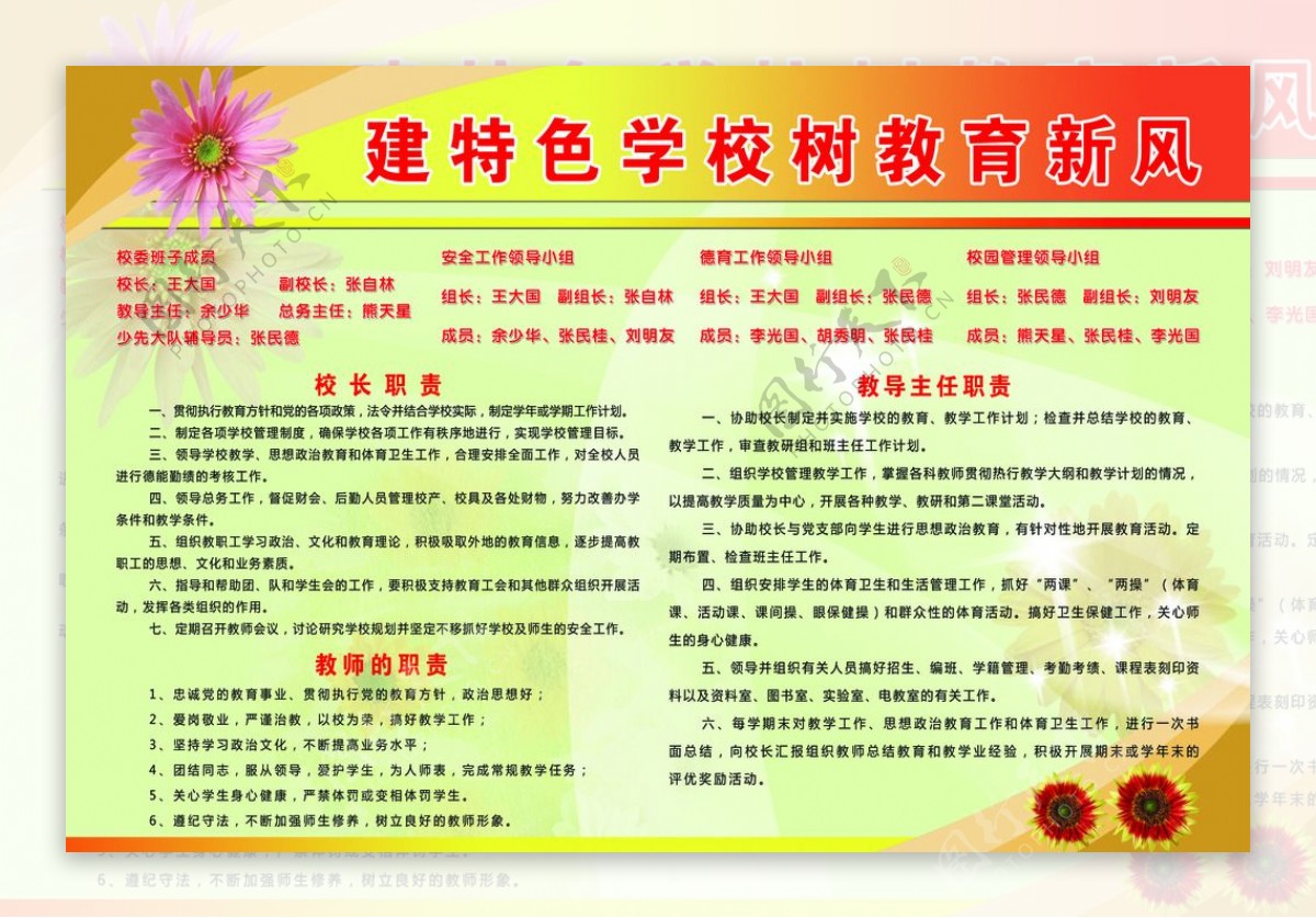 学校展板图片素材-编号14501753-图行天下