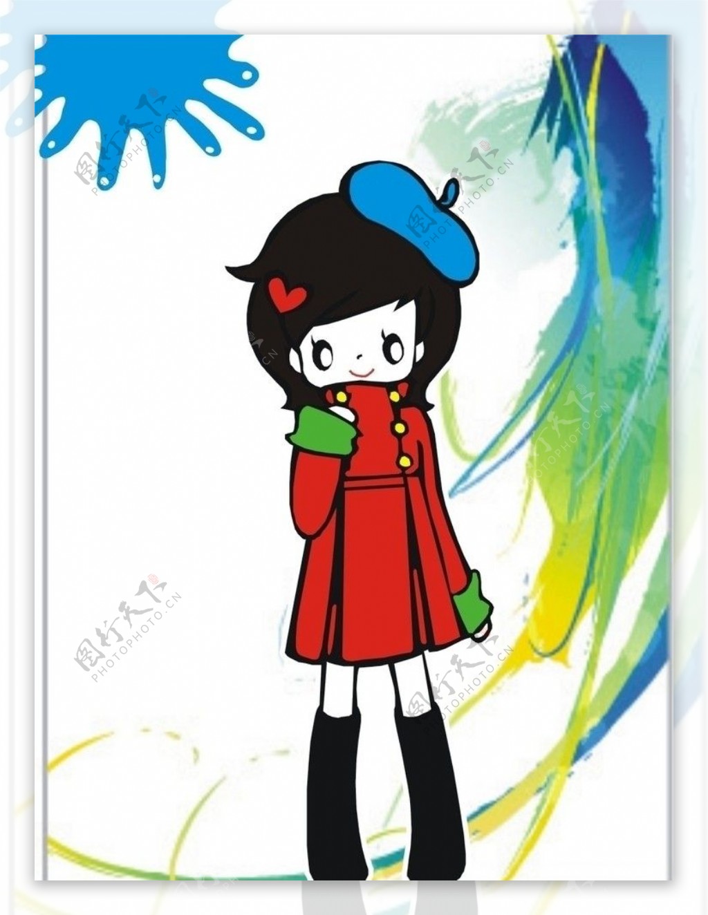 小女孩图片素材-编号15233363-图行天下