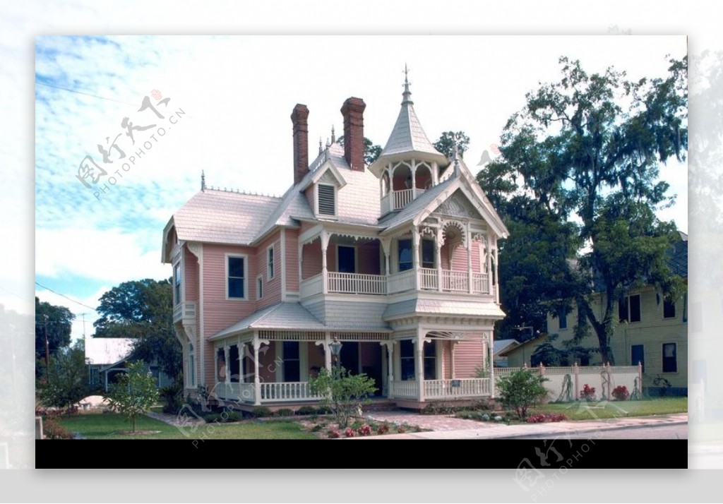 园林别墅0081图片素材-编号20122823-图行天下