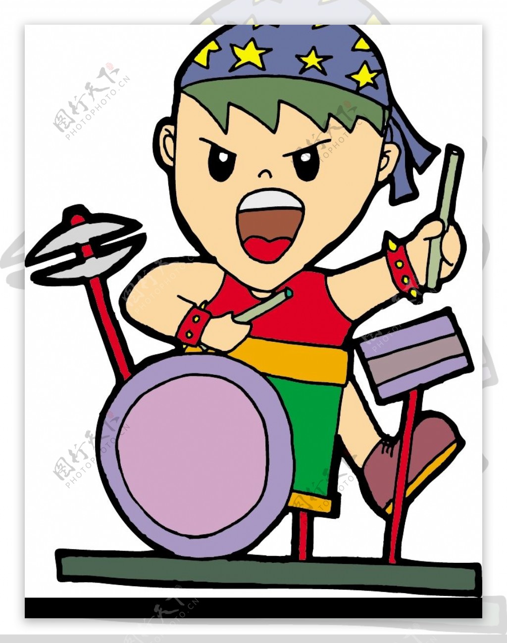运动卡通0482图片素材-编号20641033-图行天下