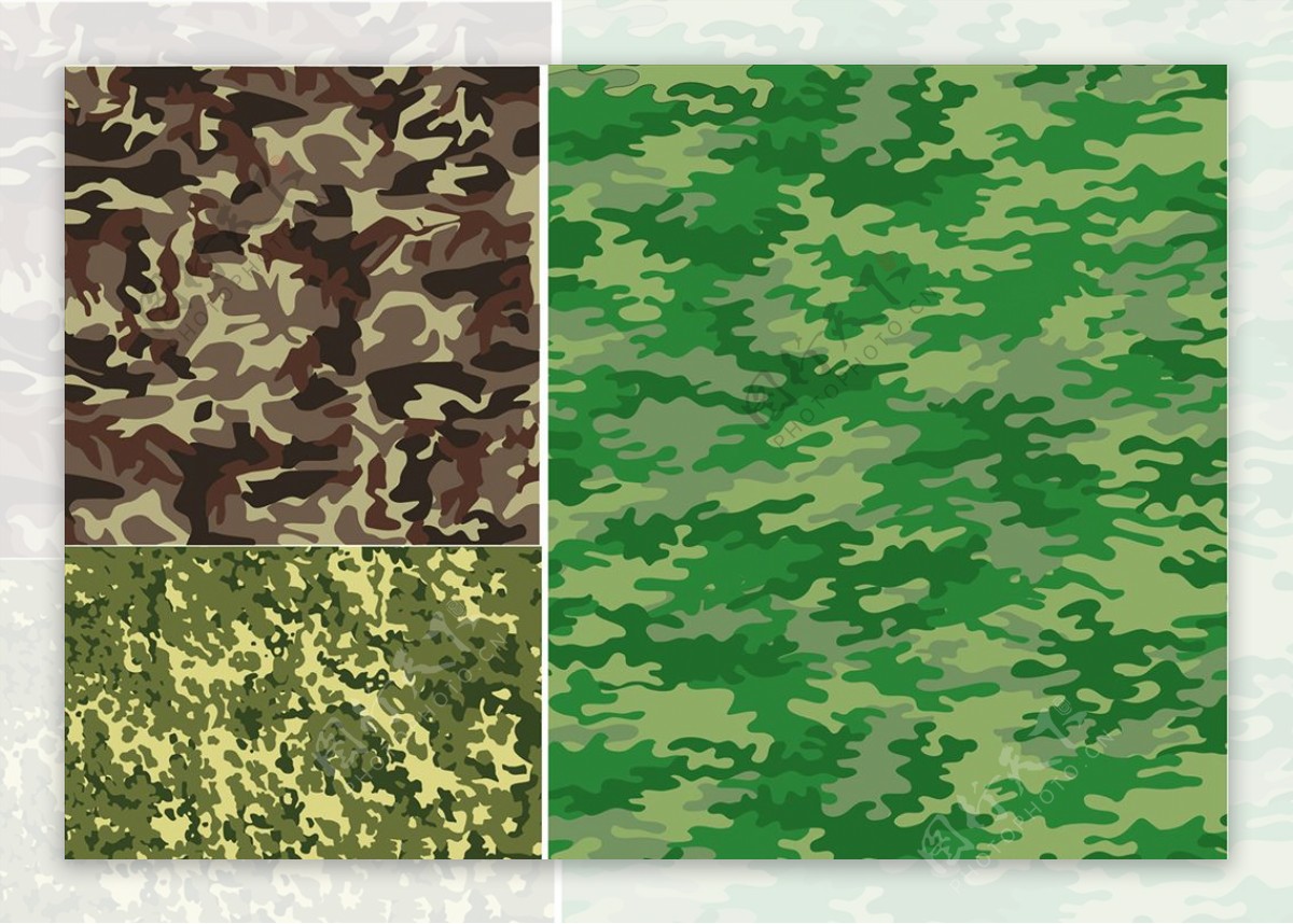 军绿色布纹矢量背景图片素材-编号22622563-图行天下