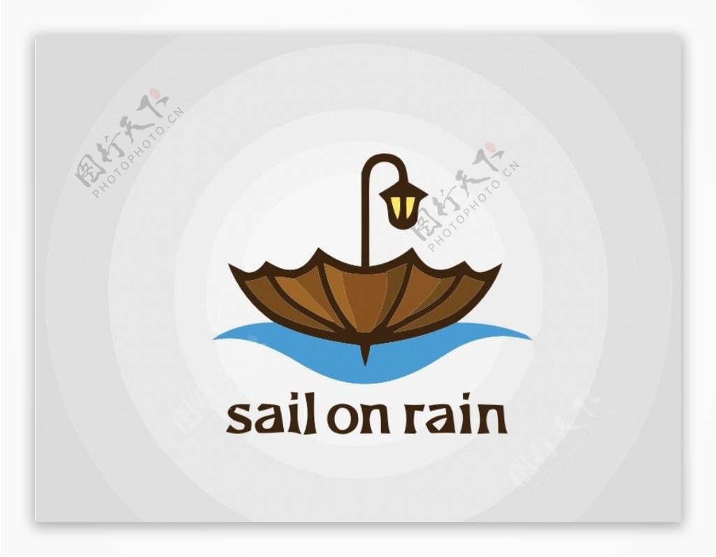 雨伞logo图片素材-编号23465793-图行天下