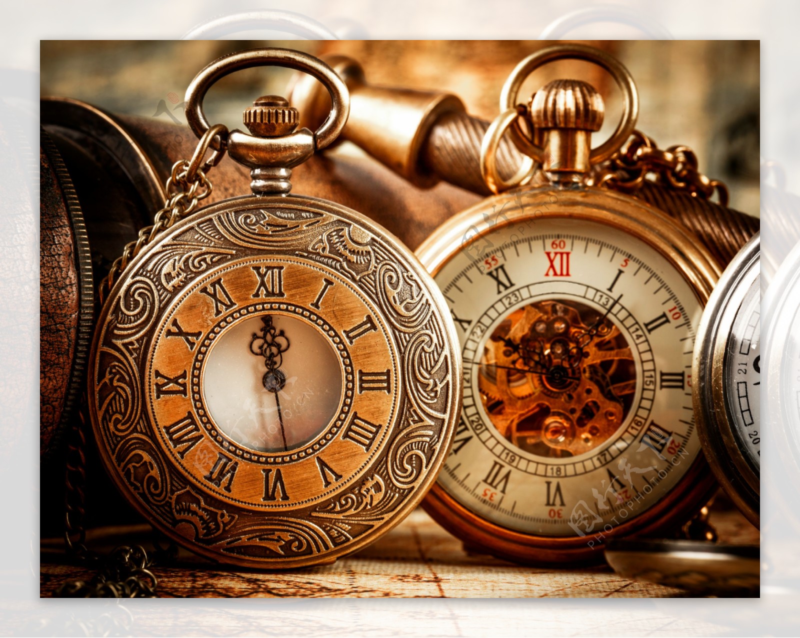 不同样式的怀表图片素材-编号26268003-图行天下