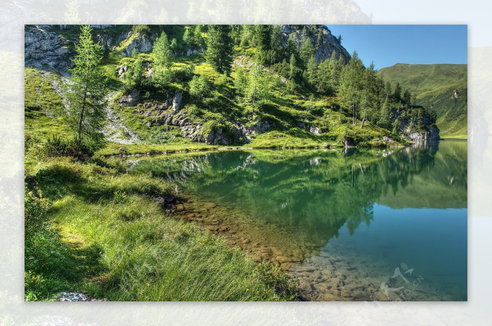 自然风光水中倒影图片素材-编号26678993-图行天下