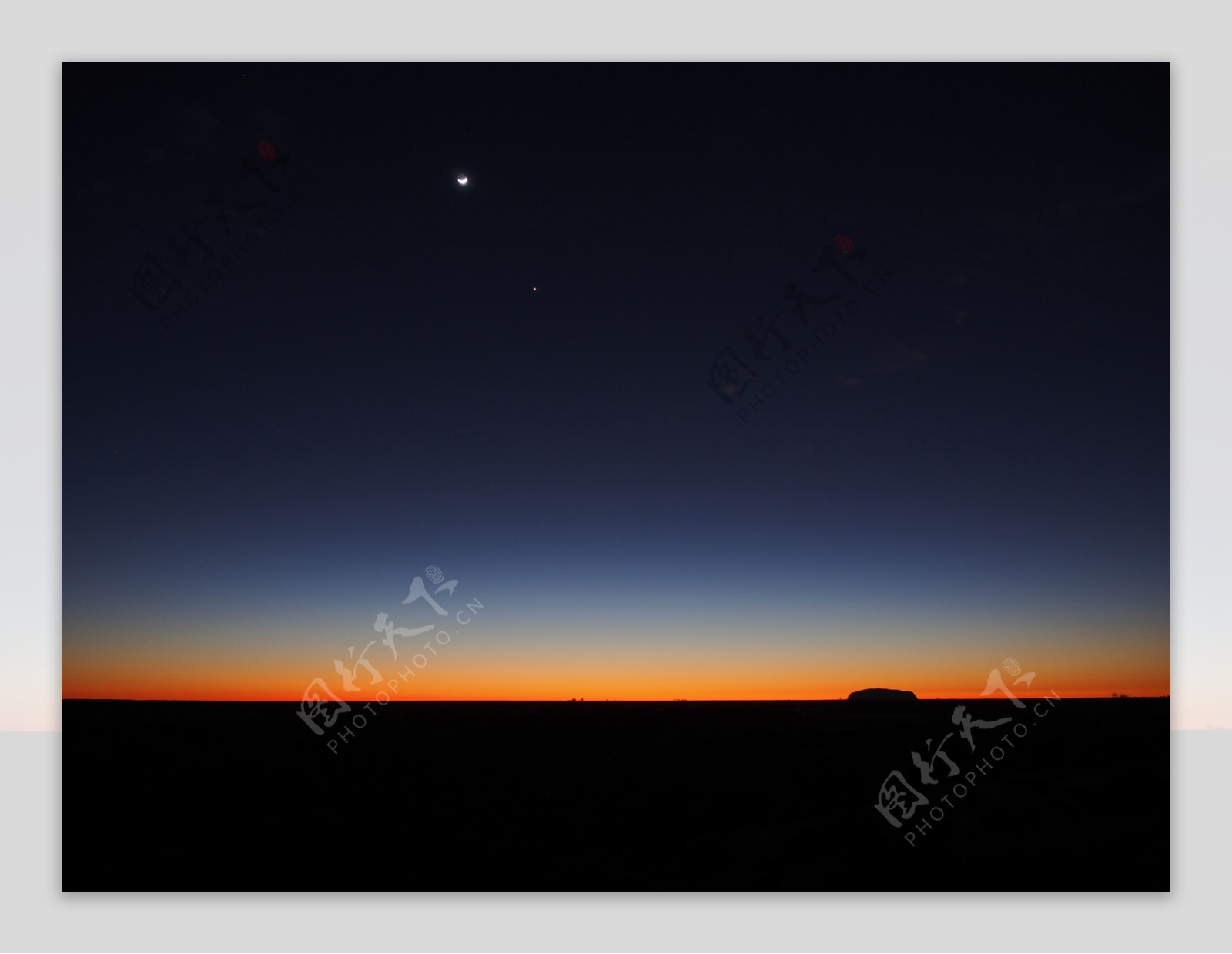 黄昏夜晚星空图片素材-编号27534223-图行天下