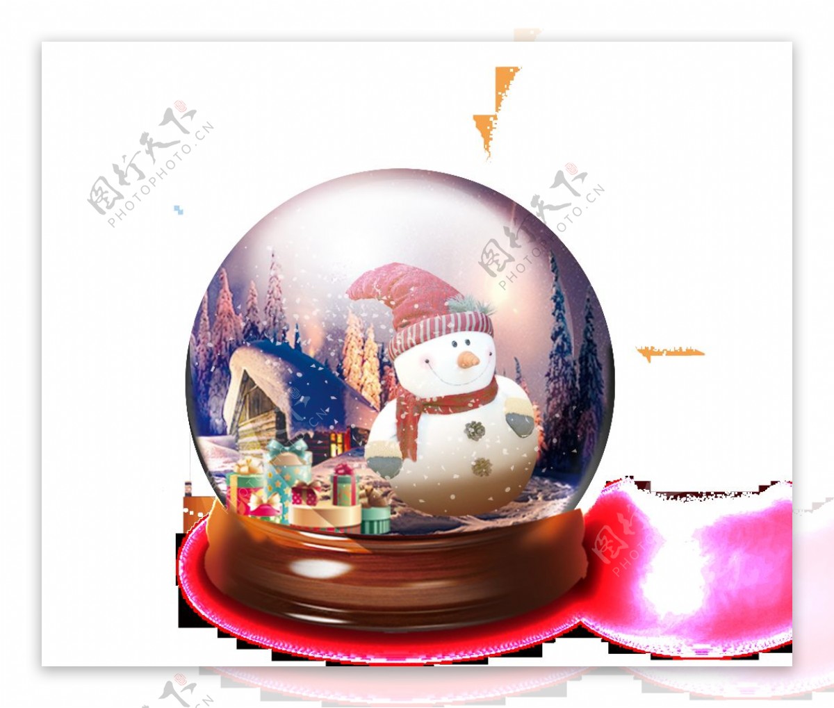 漂亮唯美圣诞球图片素材 编号29209813 图行天下