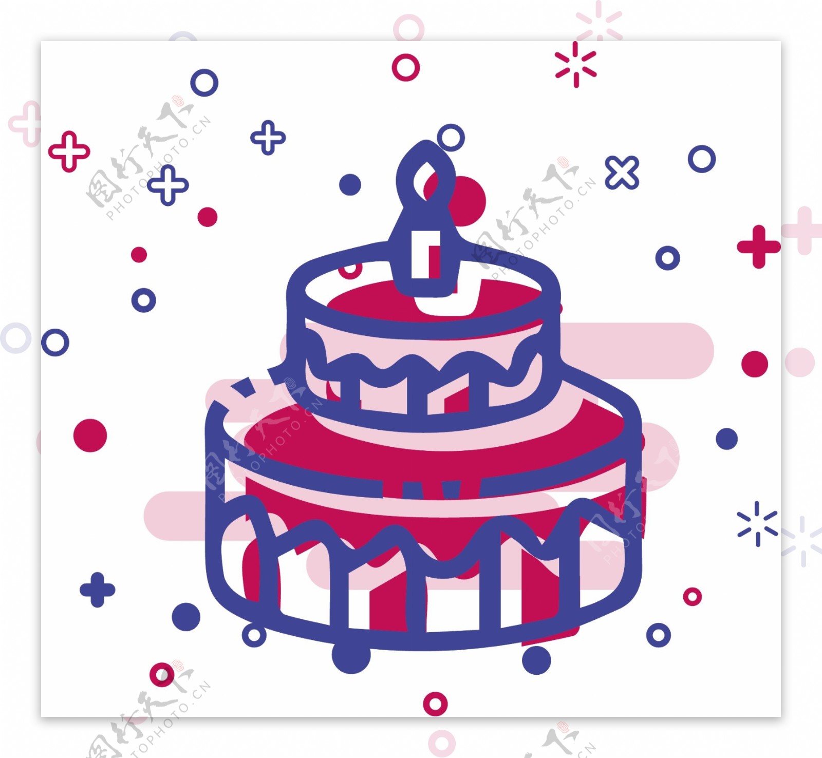 MBE风格食物可商用图标元素图片素材-编号31336573-图行天下