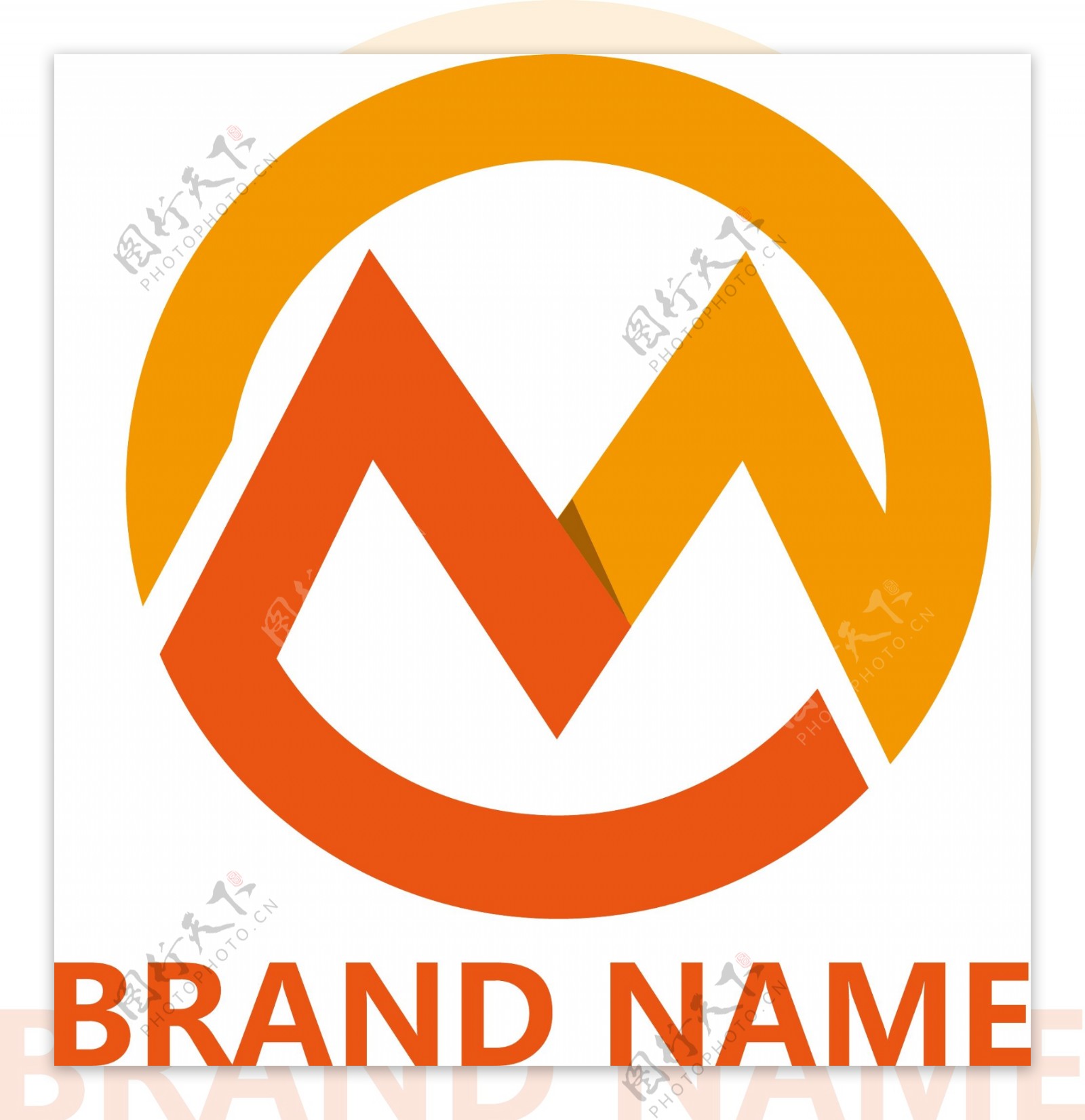 M字母网络科技企业logo图片素材-编号33013043-图行天下