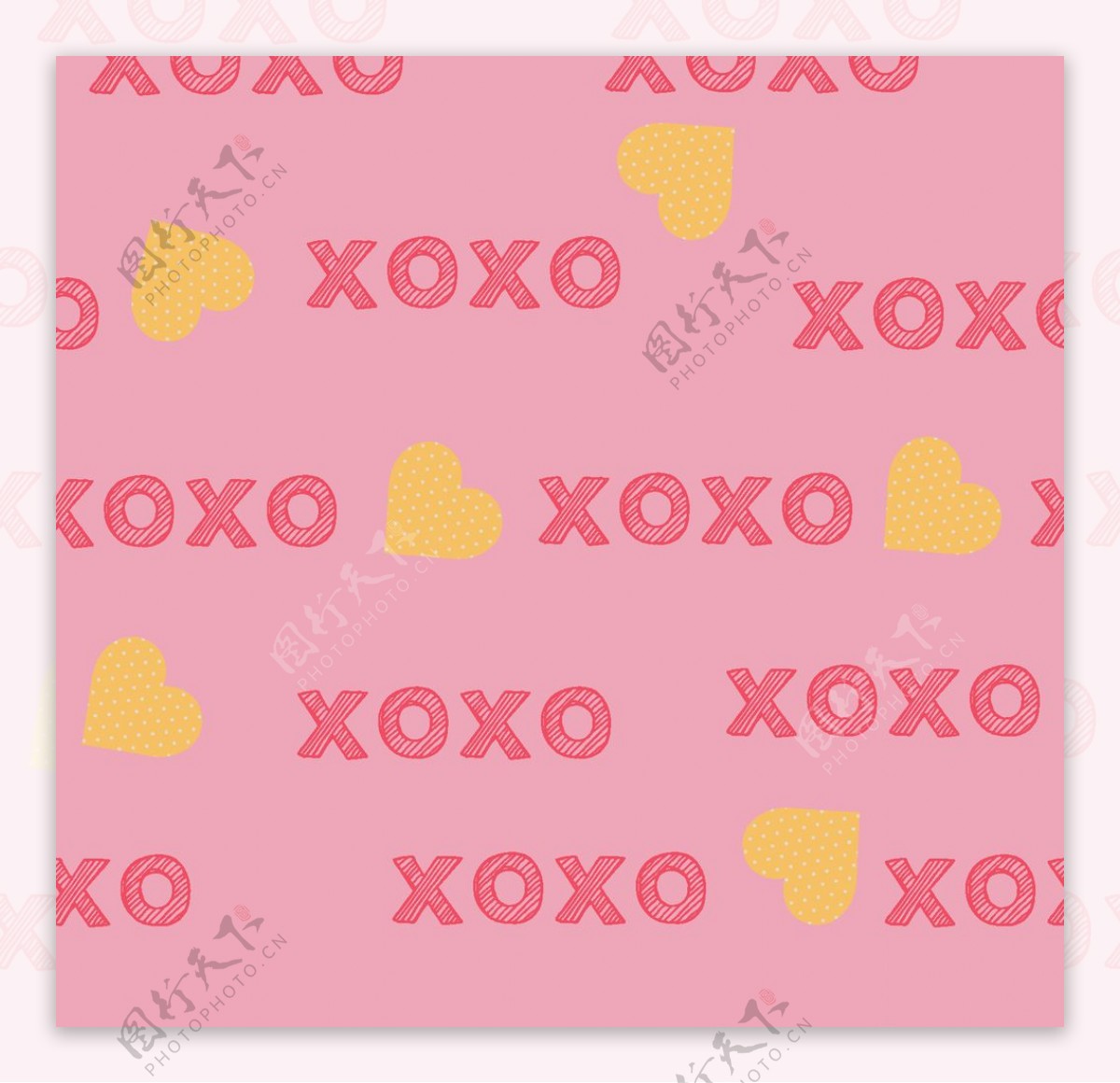 无缝爱心底纹图片素材-编号39368563-图行天下