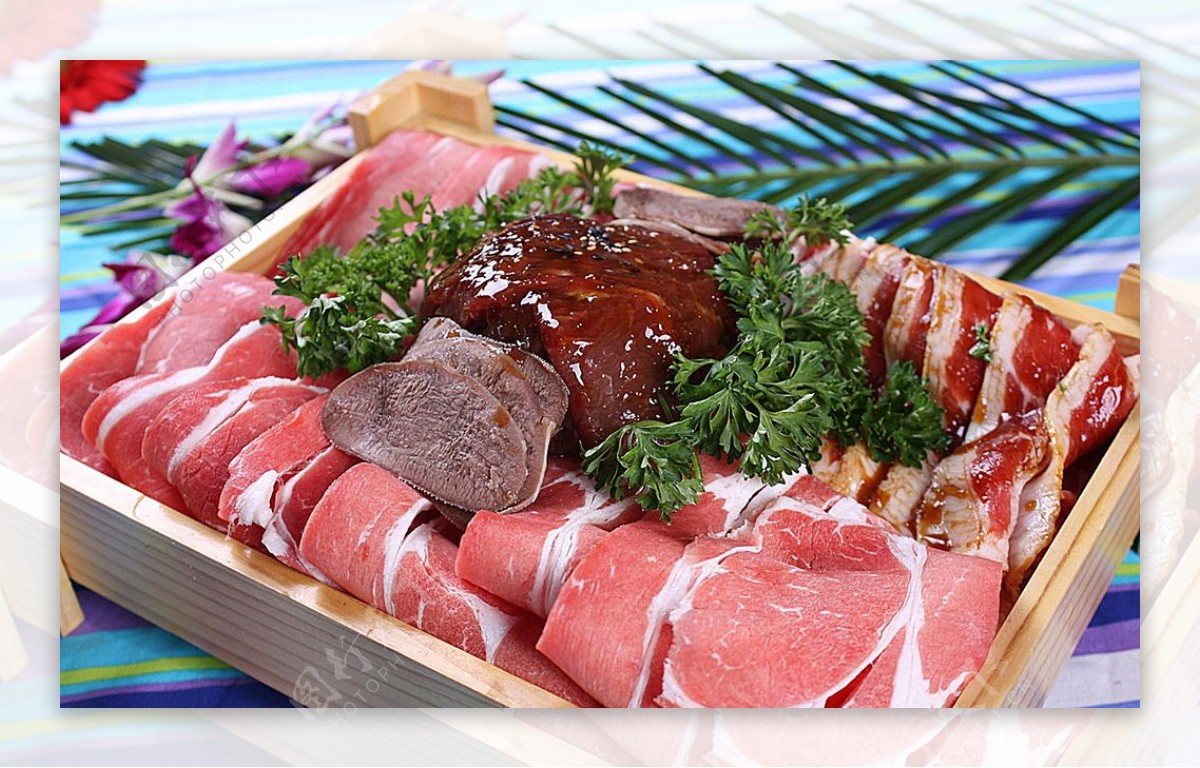 全牛拼盘图片素材-编号39837543-图行天下