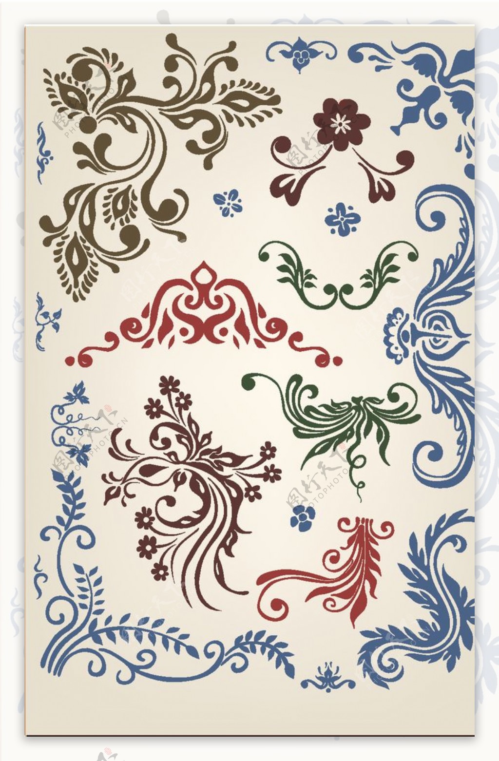 花边素材图片素材-编号40063273-图行天下